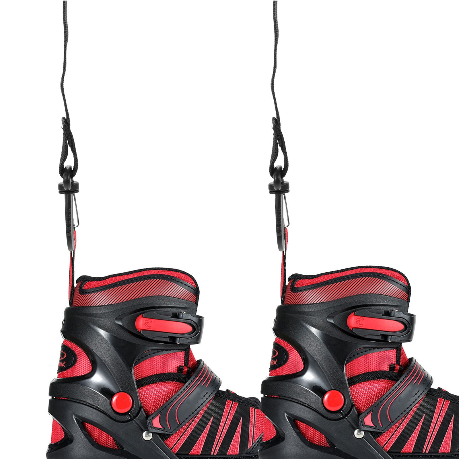 ETHZZLE 2Pcs Ice Skating Boot Leashes Strong Nylon Straps for Easy Shoe ...