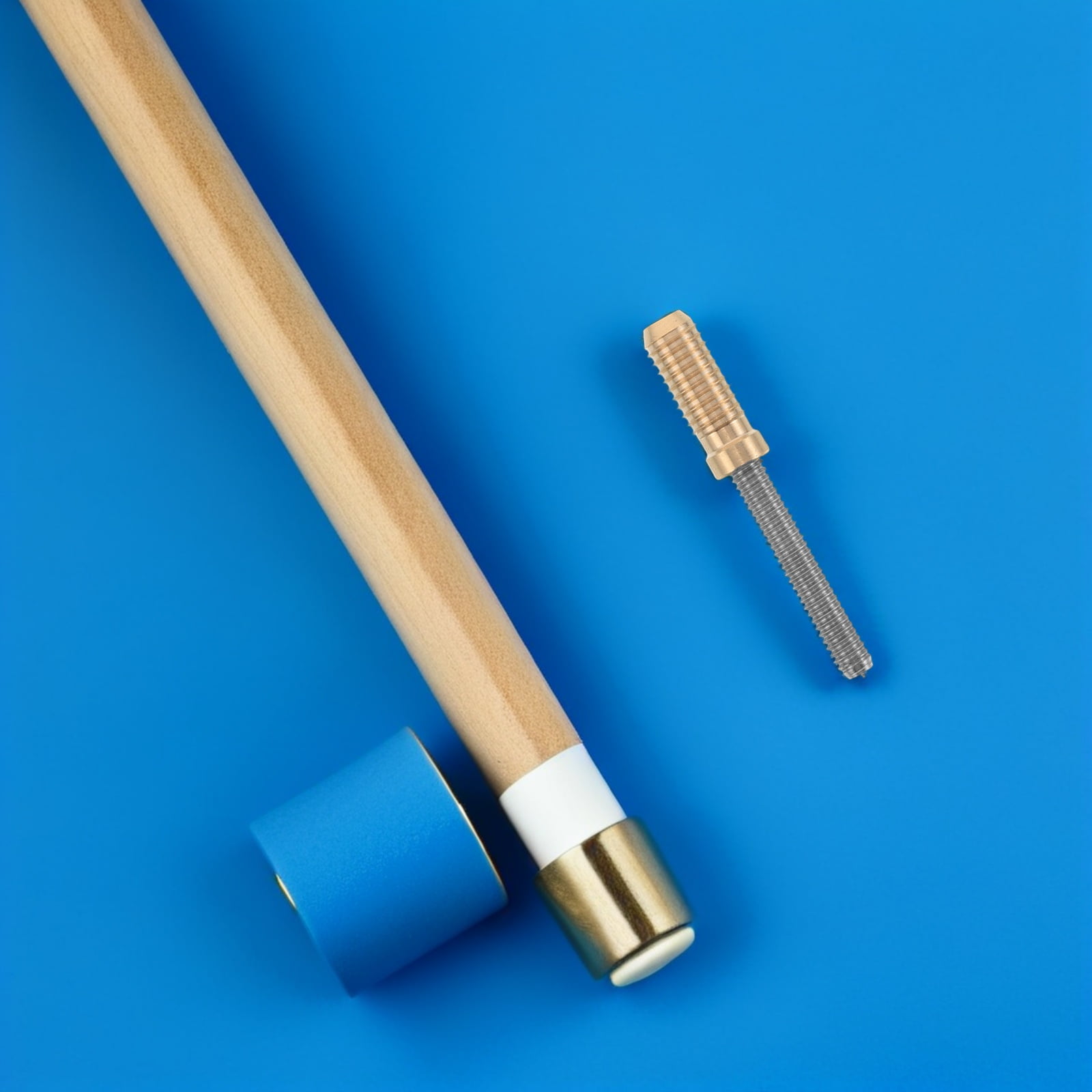 ETHZZLE Pool Cue Joint Pin Insert 18 Tooth Stainless Steel Billiard Cue ...