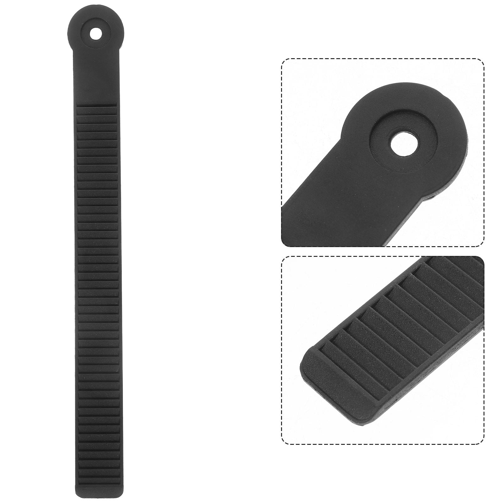 ETHZZLE Universal Black Snowboard Binding Strap with Durable Buckle for ...