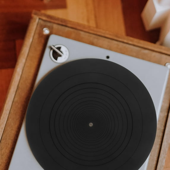 ETHZZLE Vinyl Record Player Pad Silicone Mat Protective Disc Pad for ...