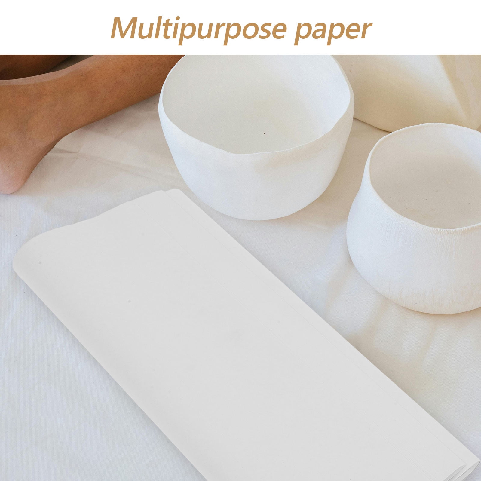 ETHZZLE White Packing Sheets for Secure Moving and Packing Glassware ...