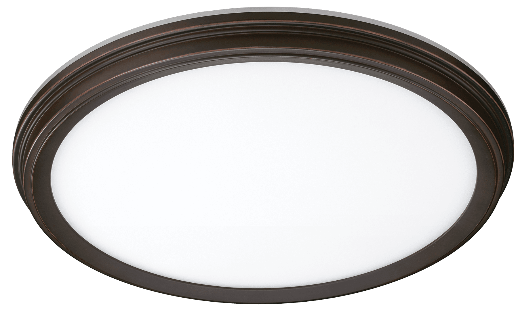ETI 11" Low Profile Surface Mount LED Ceiling Light; Oil Rubbed Bronze ...