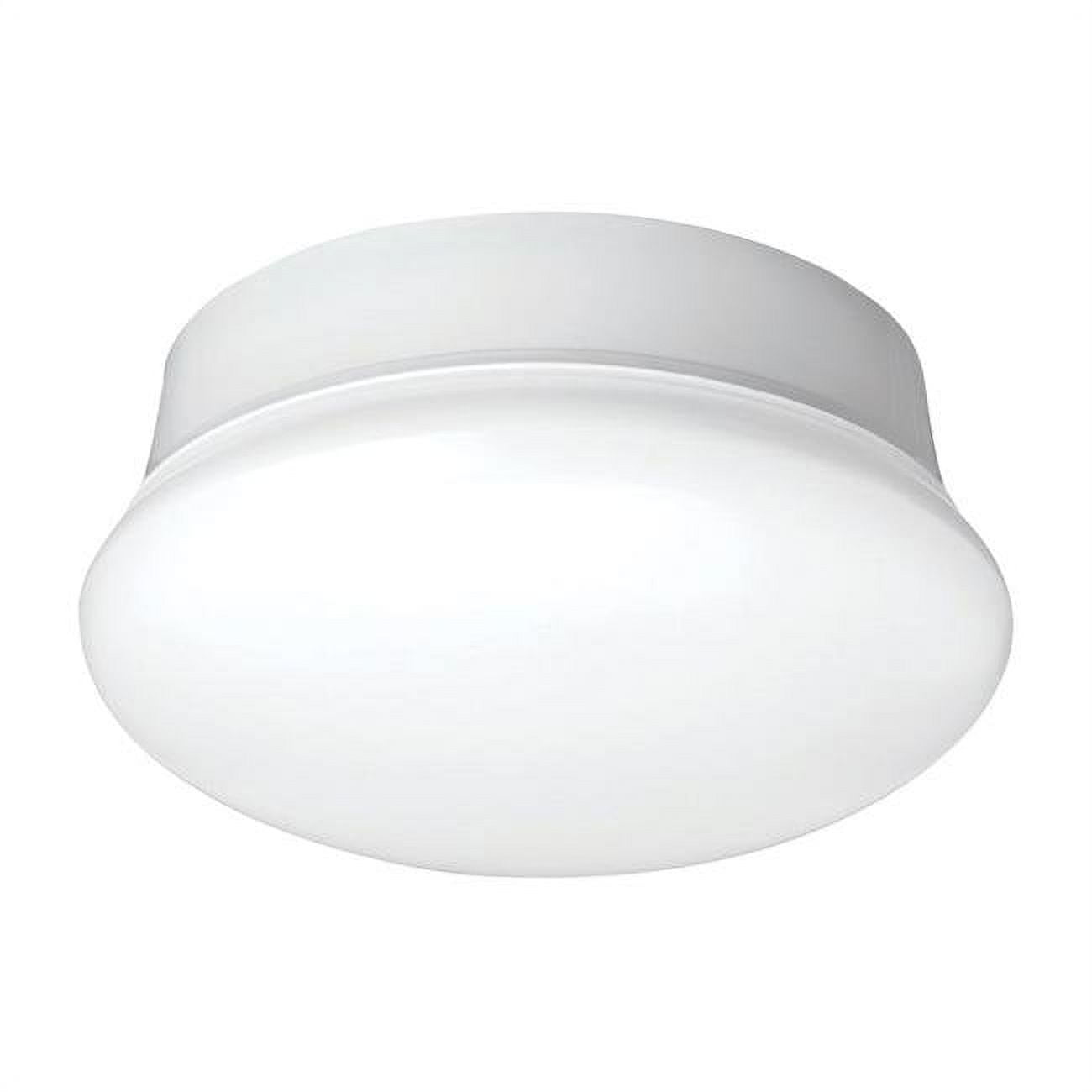 ETI 7" Modern LED Spin Light, White Finish, 3CCT Color Preference 3000K ...
