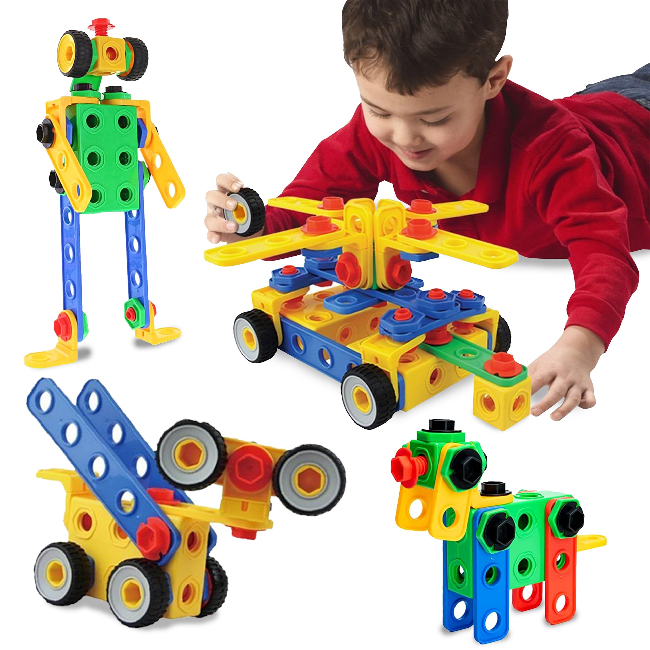 ETI Toys STEM Learning Original Educational Construction Engineering ...