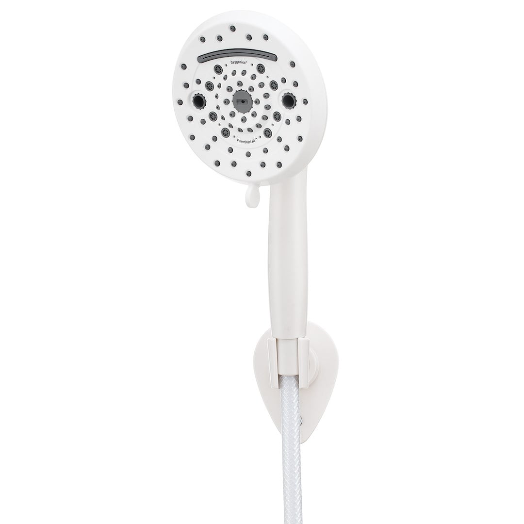 ETL 51799 Oxygenics Powerblast RV Shower Head, White, 1.8 GPM ...