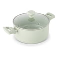Elements by Thyme & Table 5 QT Ceramic Non-Stick Dutch Oven - Green ...