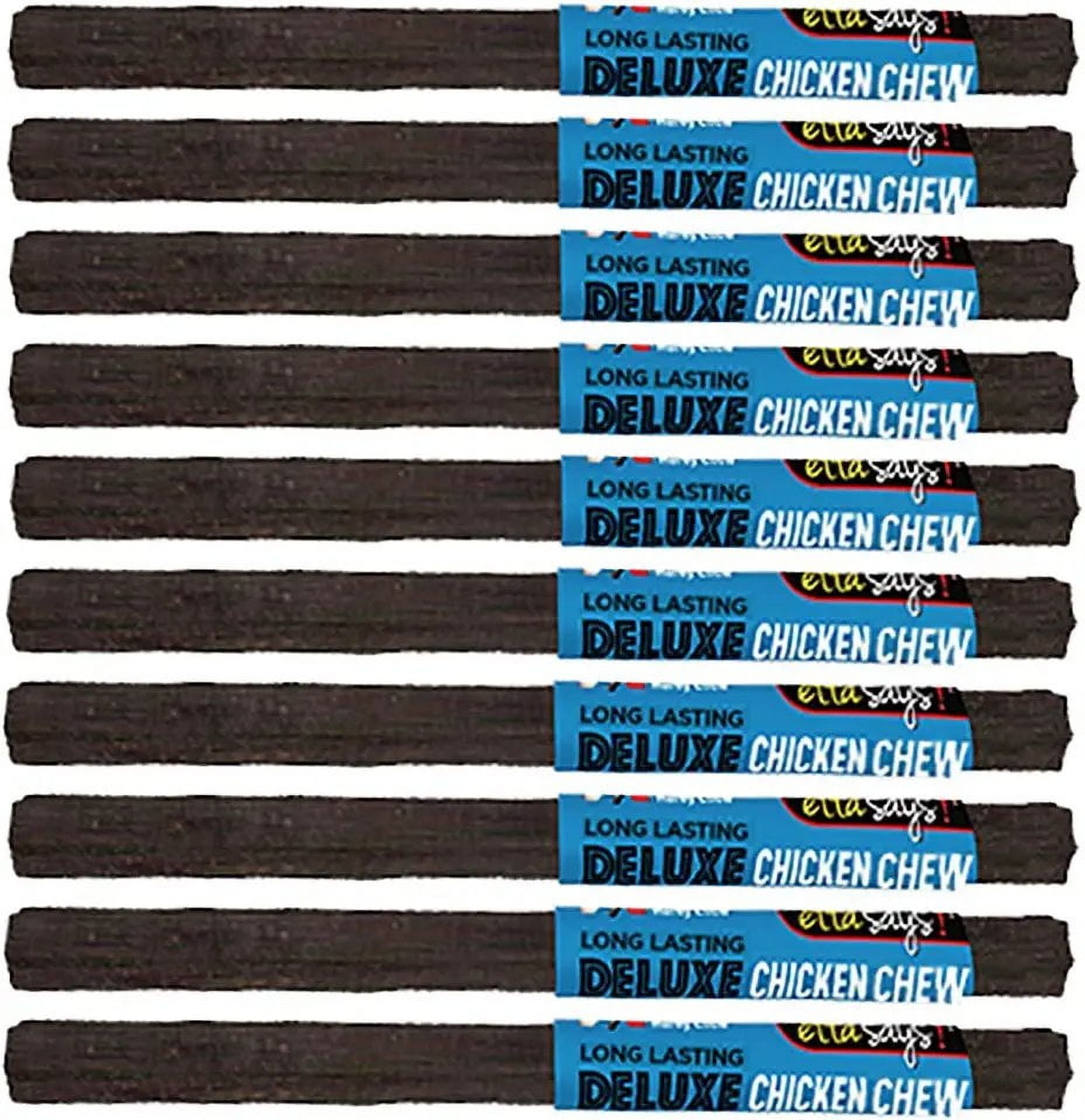 ETTA SAYS! Deluxe Chicken Chews for Dogs Pack of 10 Made and Sourced in ...