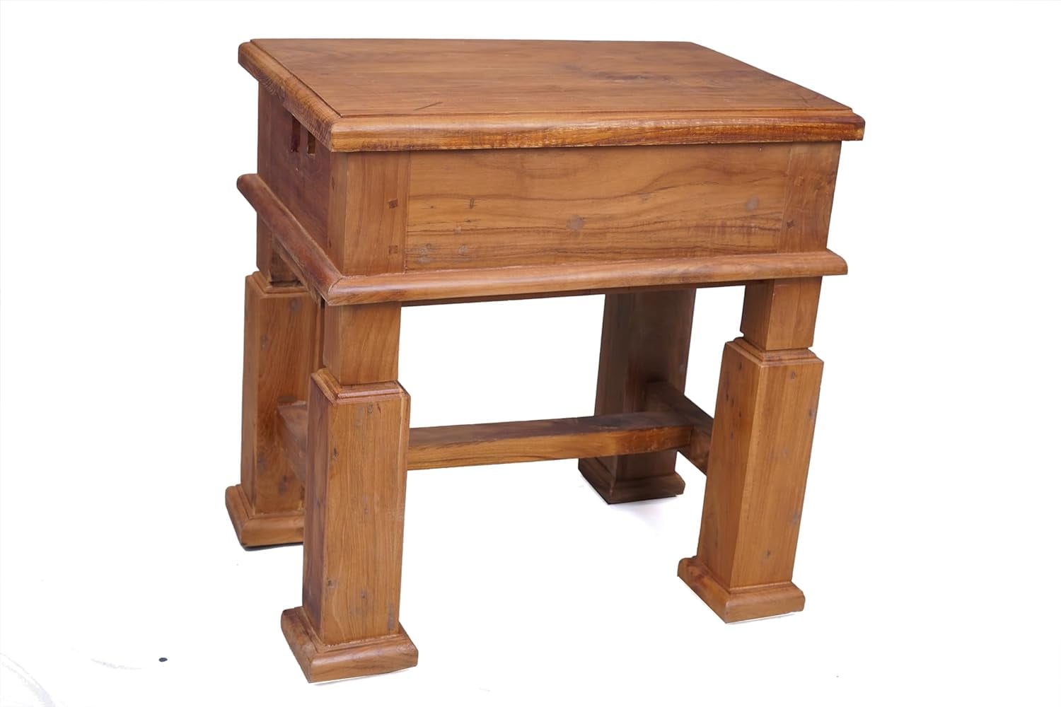 ETU Wood Industries Easy Kitchen Stool Wood Theke Including Tradtional ...