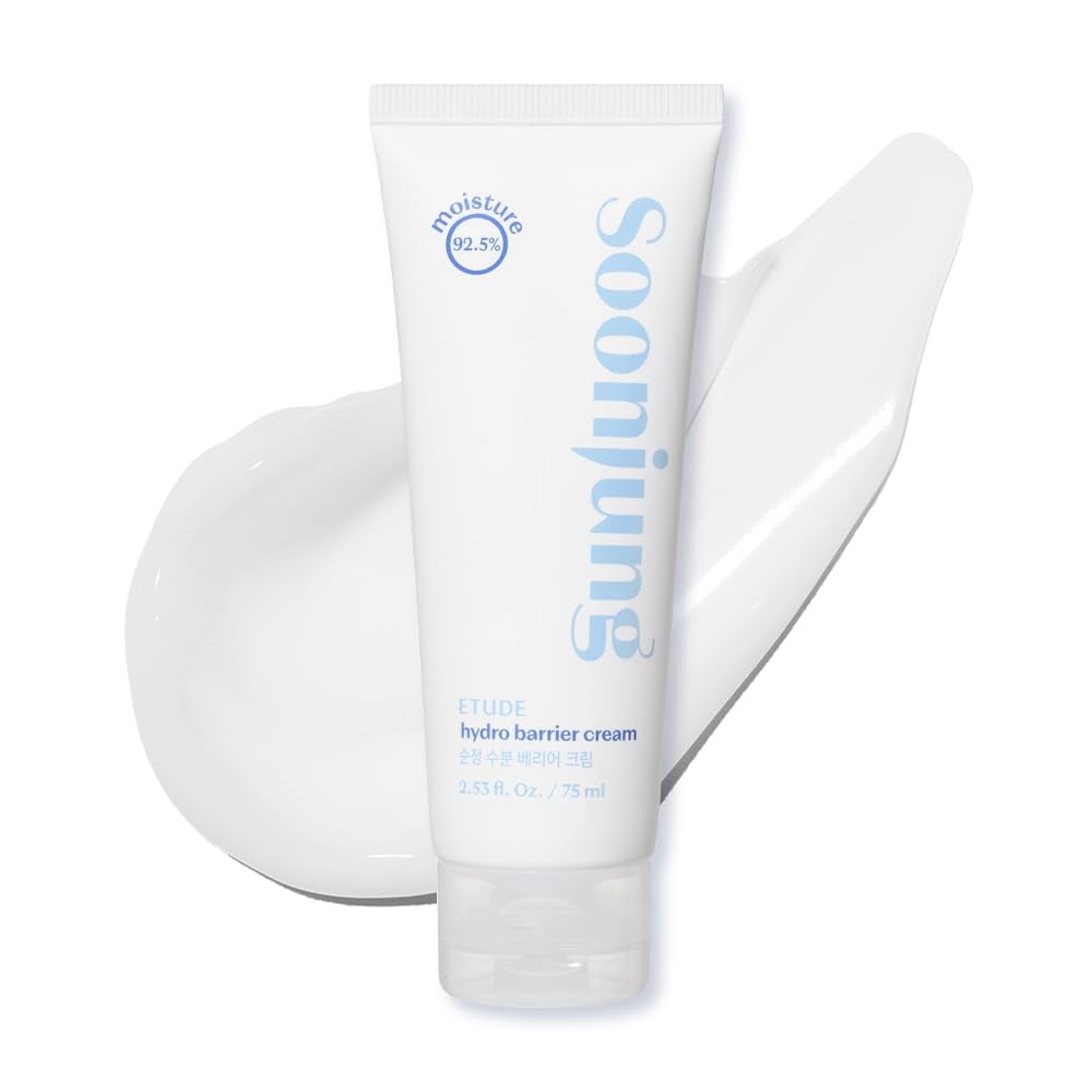 ETUDE SoonJung Hydro Barrier SAF21 Cream (Tube Type) 2.54 fl. Oz (75ml ...