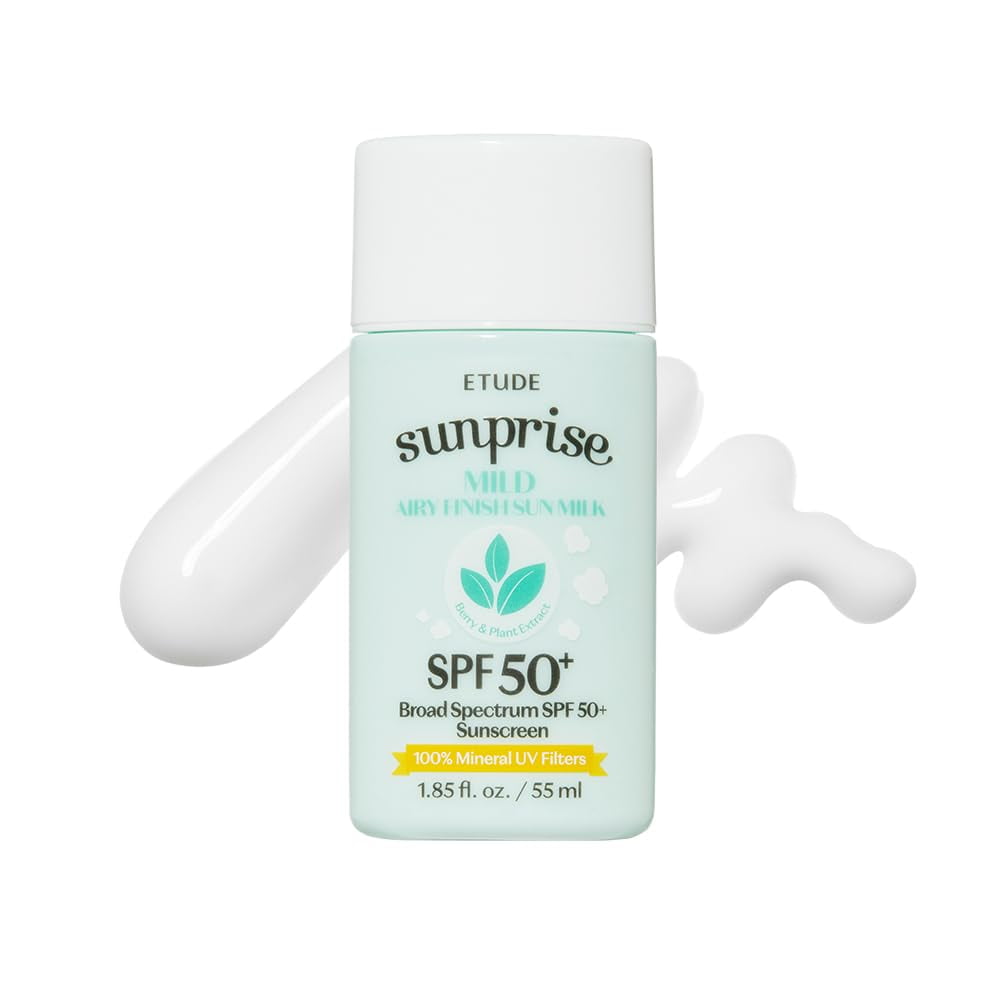 ETUDE Sunprise Sunscreen Mild YYF14 Sun Milk SPF 50+ / PA++++ (55ml ...