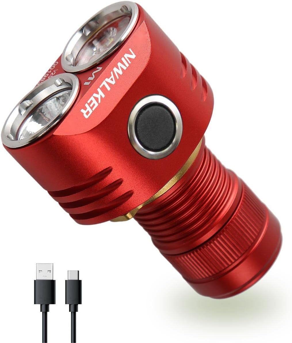 ETmini V2S 3000lumen Compact Rechargeable CRI90 EDC Flashlight Side ...