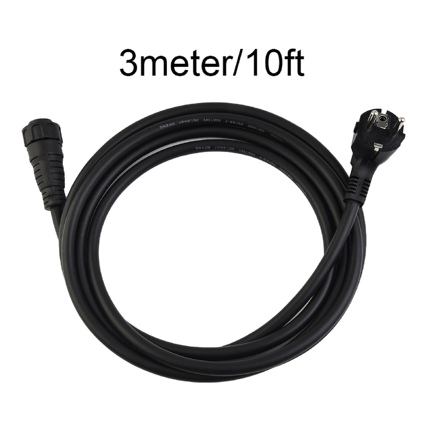 EU 220V solar cable,10ft AC power cable,solar photovoltaic inverter ...