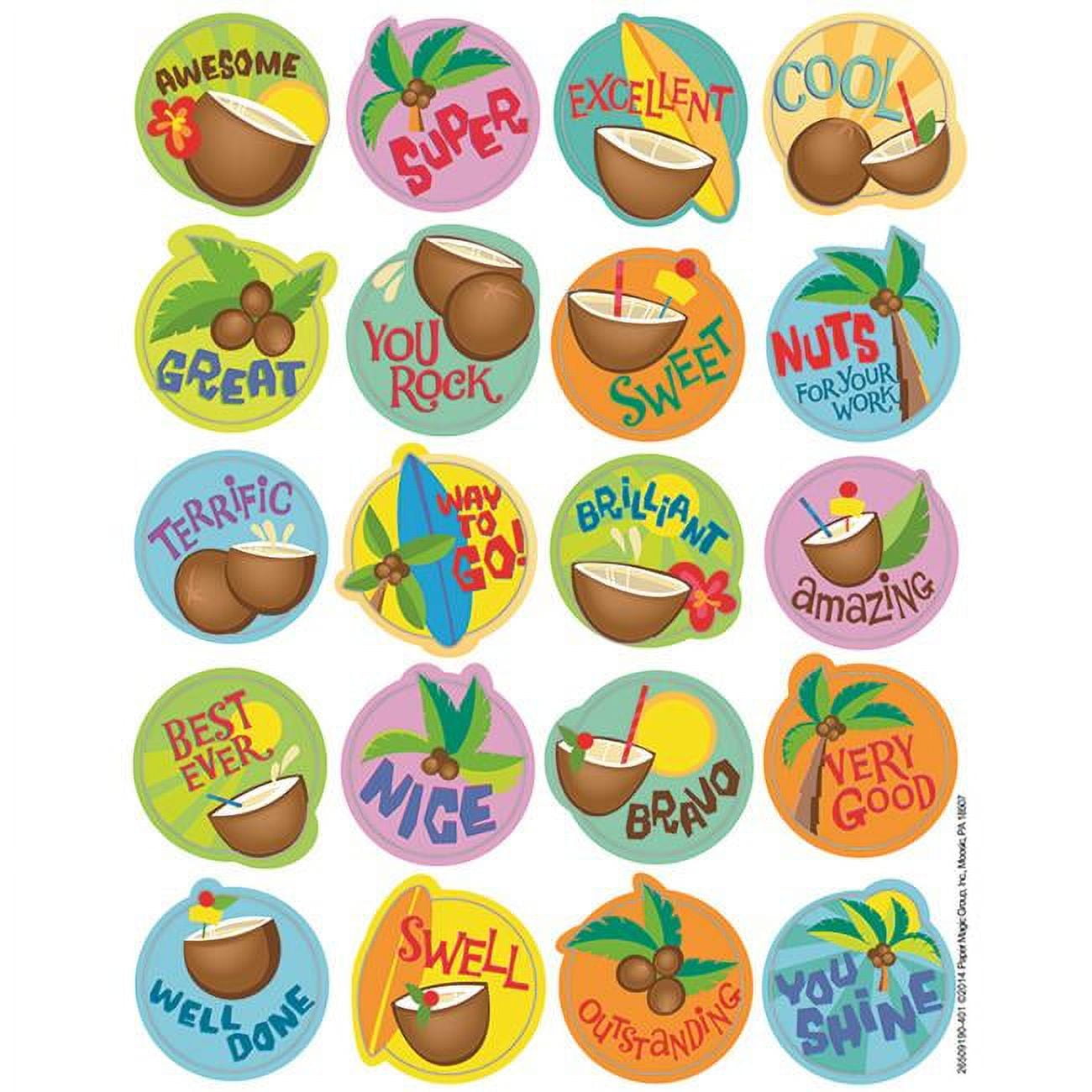 EU-650919 - Coconut Scented Stickers by Eureka - Walmart.com