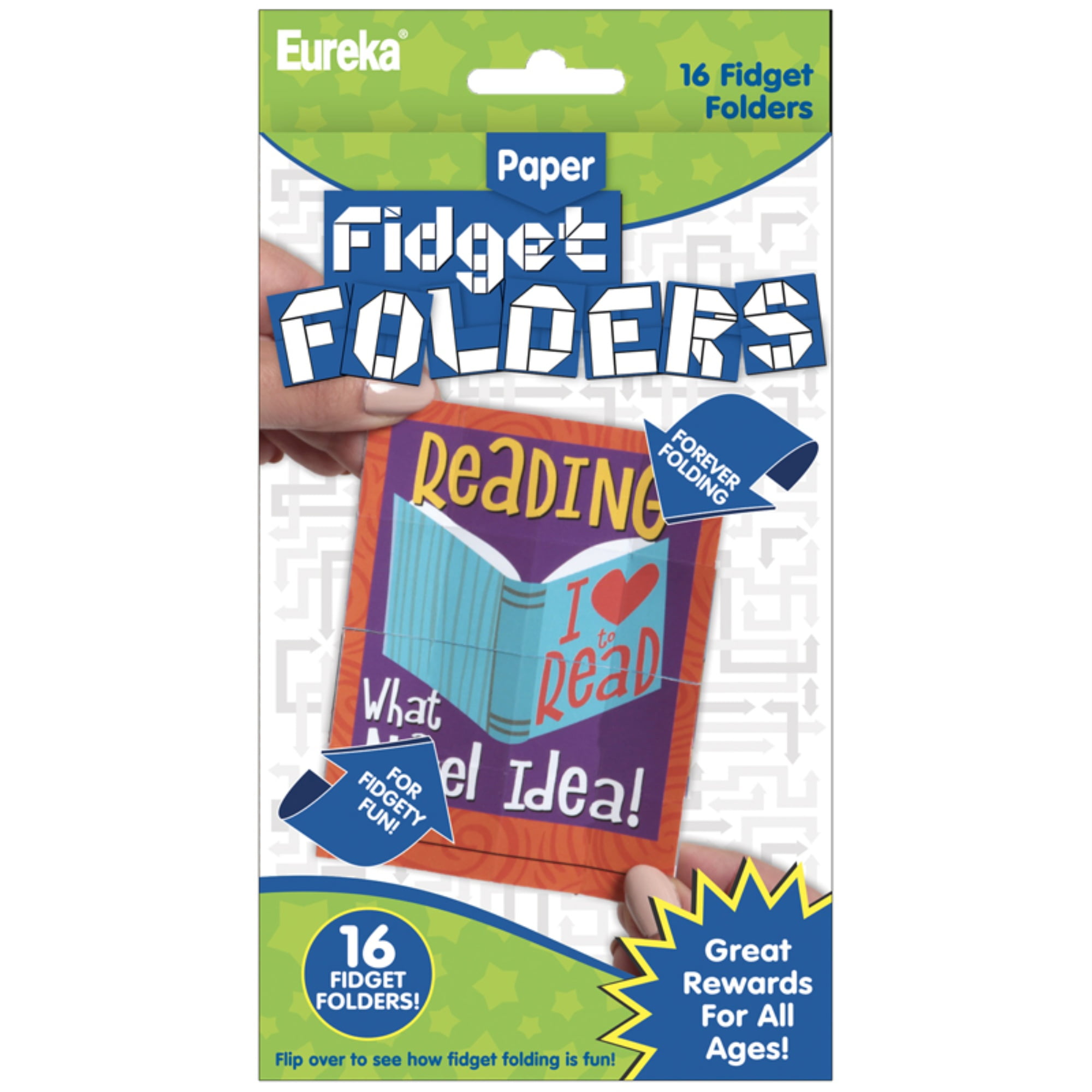 EU-872005 - Fidget Folders, Reading Puns by Eureka - Walmart.com