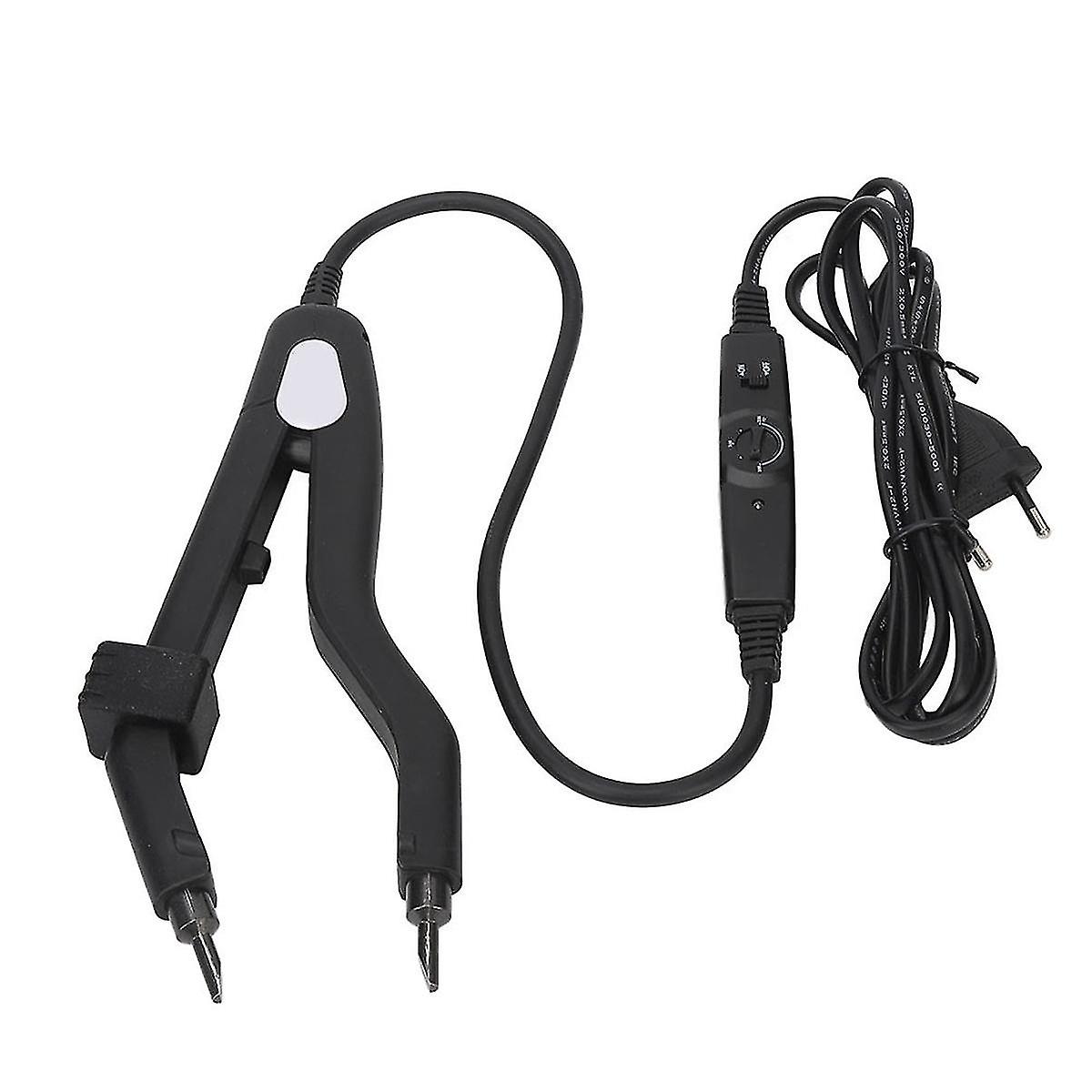 EU Plug Mini Heating Tip Hair Extension Iron Hair Extension Adjustable ...