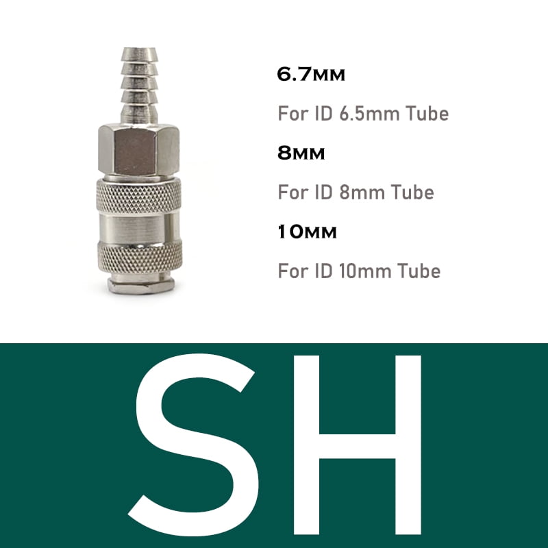 EU SH-12mm-EU Standard European Type Pneumatic Fitting, Quick Coupling ...