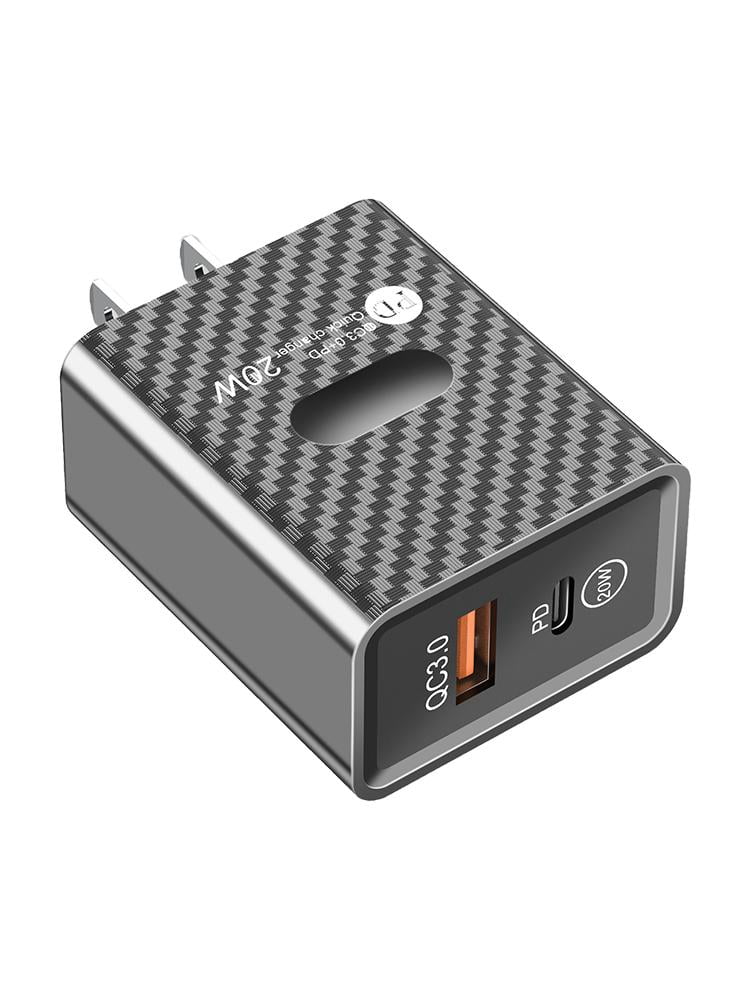 EU US Fast Charge Plug Adapter Portable Charging Head 20W Fast Charging ...