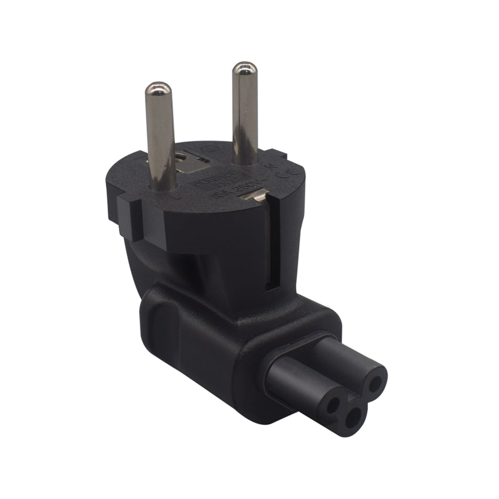 EU4.8 Europe 2 Prong Male to IEC C5 Female AC Power Adapter For ...