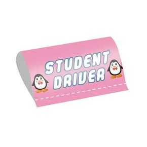 Student Driver Car Decals in Beginner Drivers Car Decals - Walmart.com