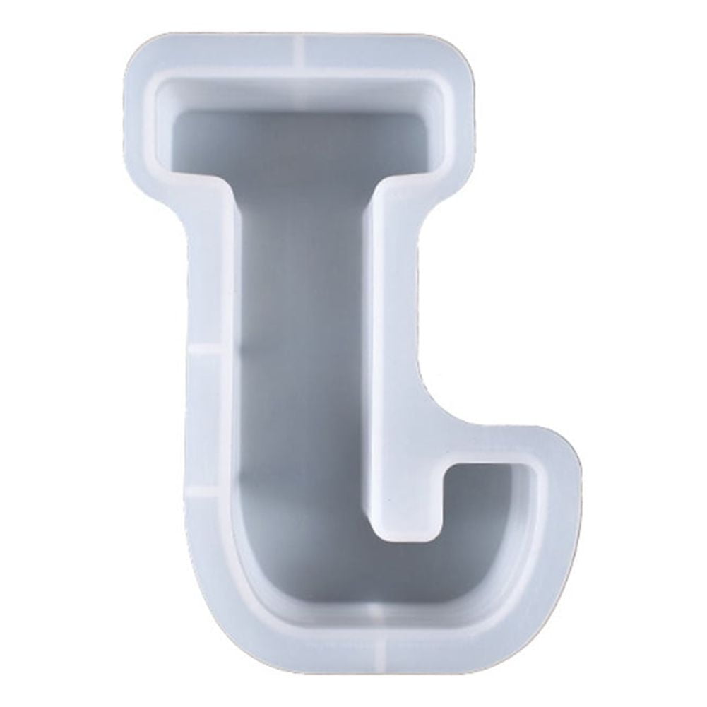 EUBUY 7"Letter Resin Mold 26 English Letter Mold Alphabet Letter Mold ...