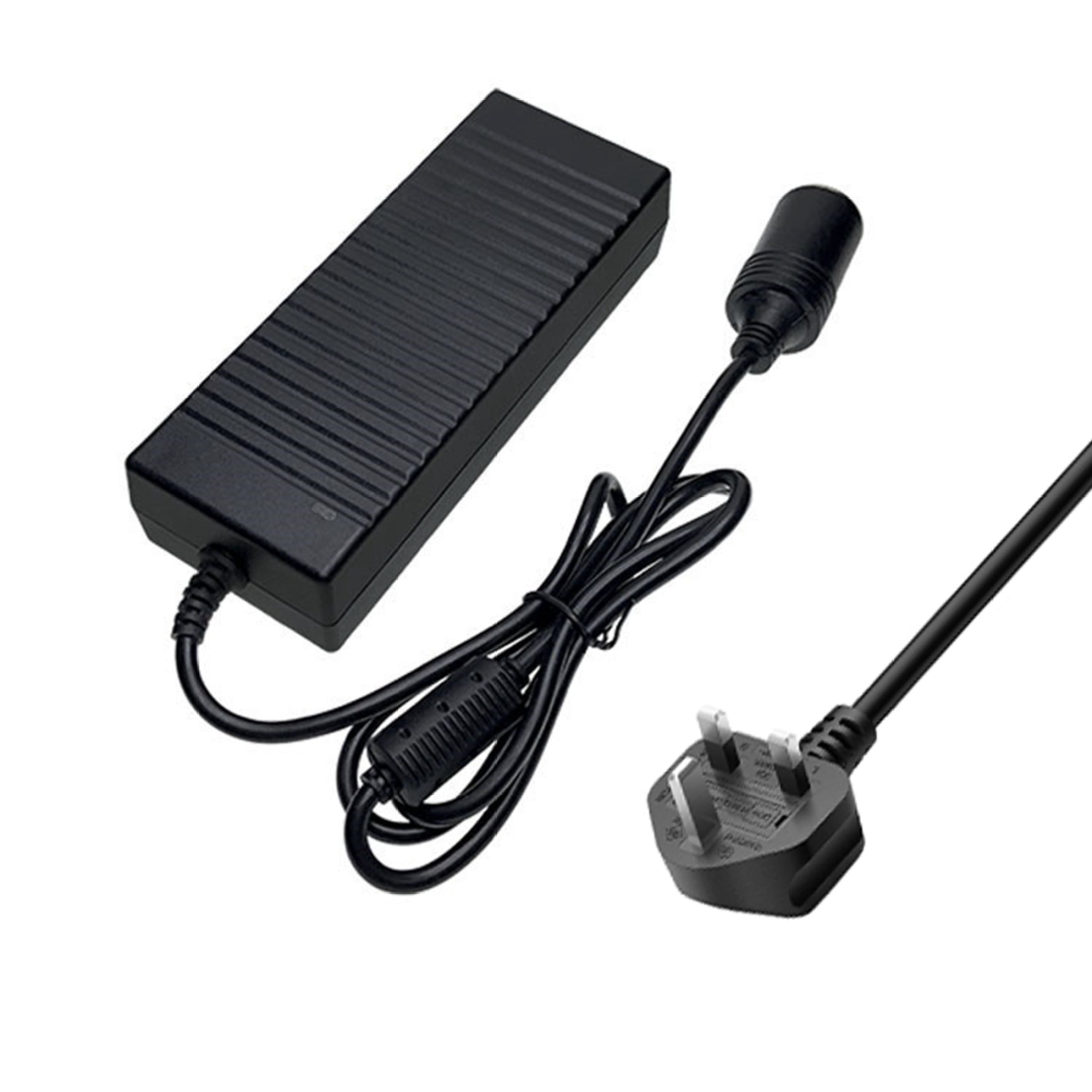 EUBUY AC to DC Converter 110-240V to 12V 10A 120W Car Cigarette Lighter ...