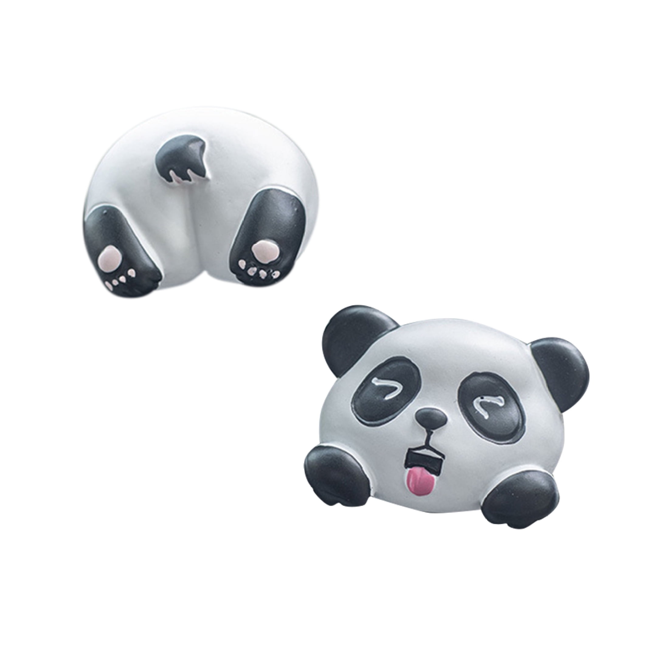 EUBUY Animal Head Tail Air Fresheners Car Vent Clips Cute Panda Car ...