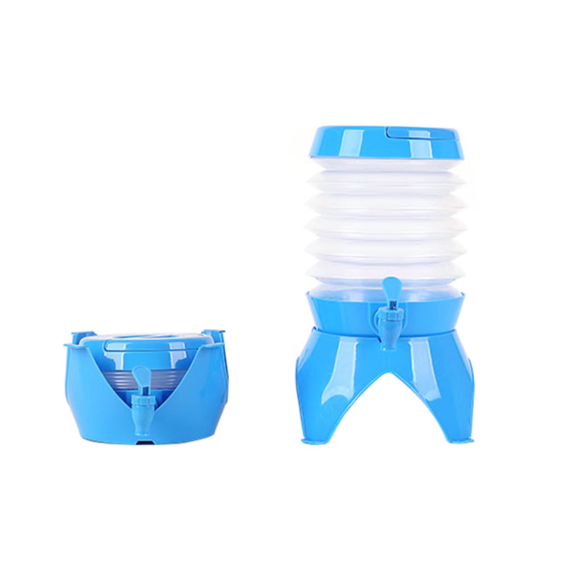 EUBUY Collapsible Water Container Water Jug Bucket Storage with Tap 5 ...