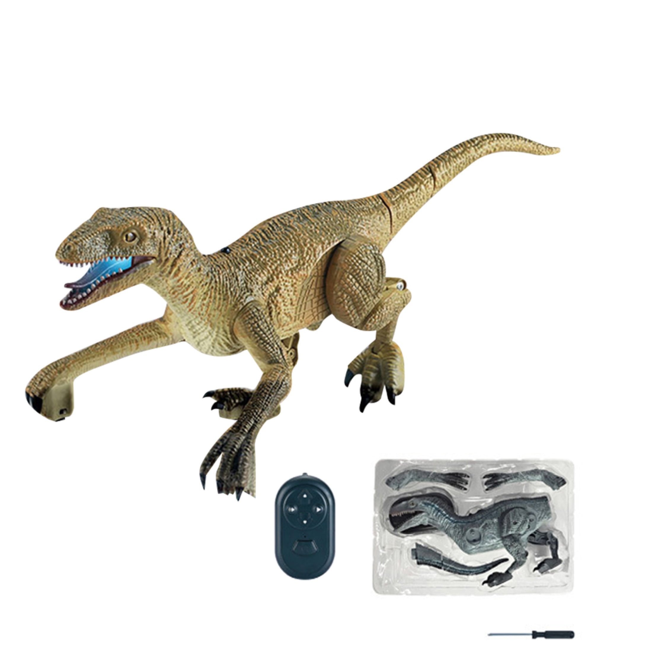 EUBUY Dinosaur Toy Remote Controlled Dinosaur Electric Toy with LED ...