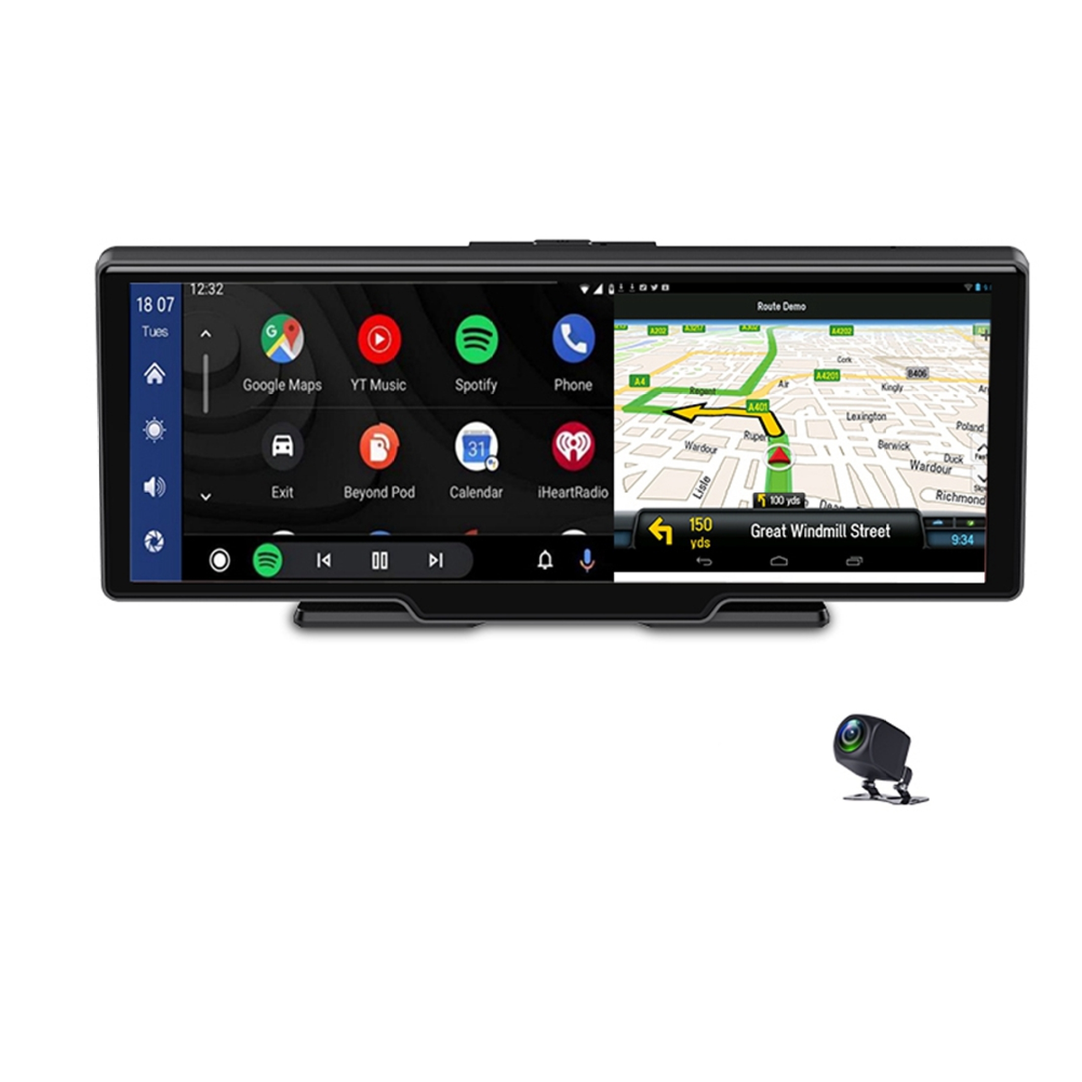 EUBUY Driving Recorder 10 inch Touch Screen Gravity Sensor Mobile Phone ...