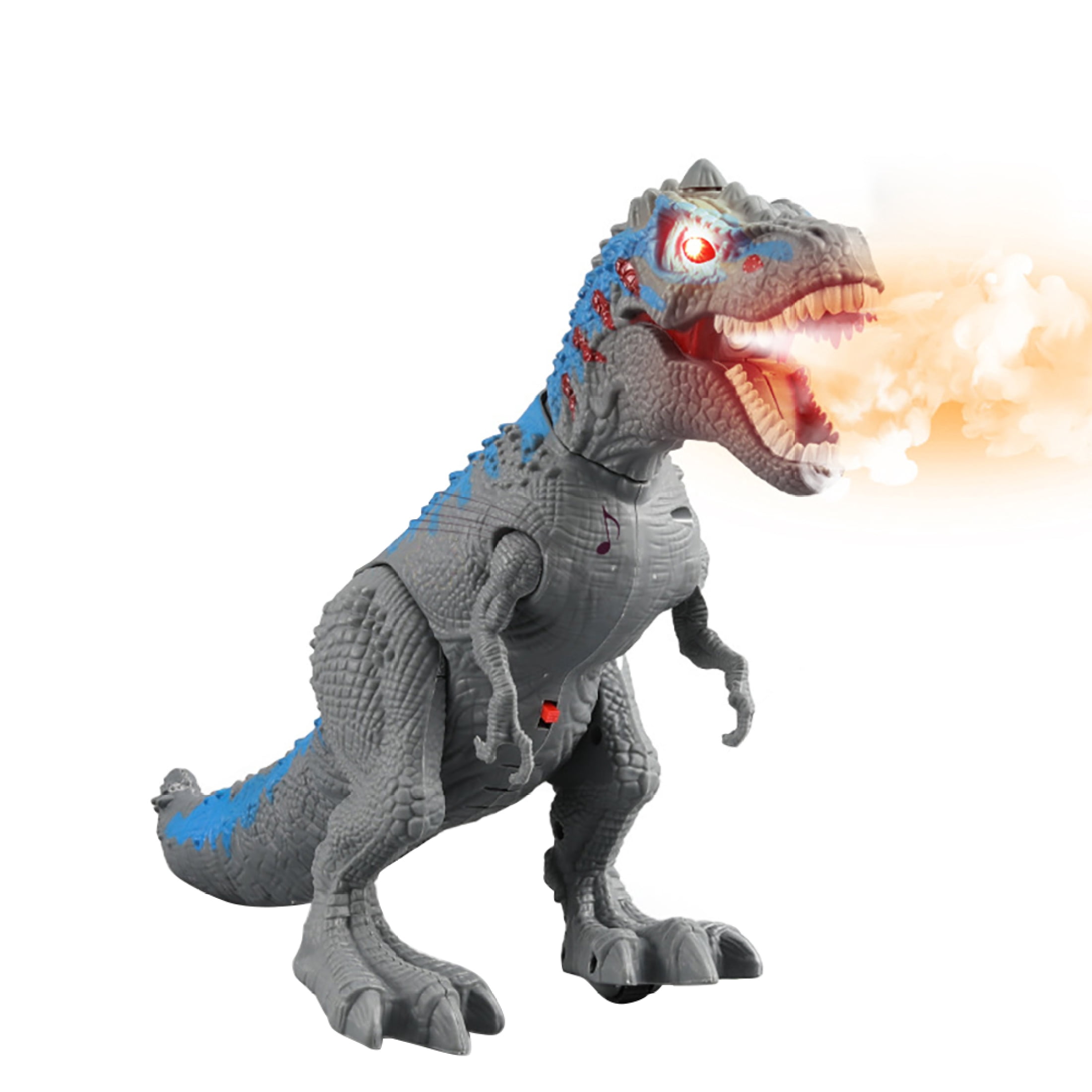 EUBUY Kids Dinosaur Toy Electric Dinosaur Robot with Spray LED Lights ...
