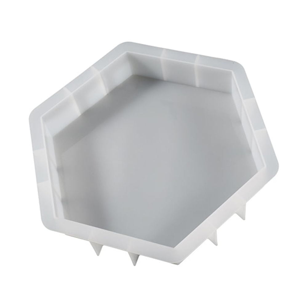 EUBUY Large Silicone Molds for Resin,Resin Hexagon Molds 13.23"x2"Deep ...