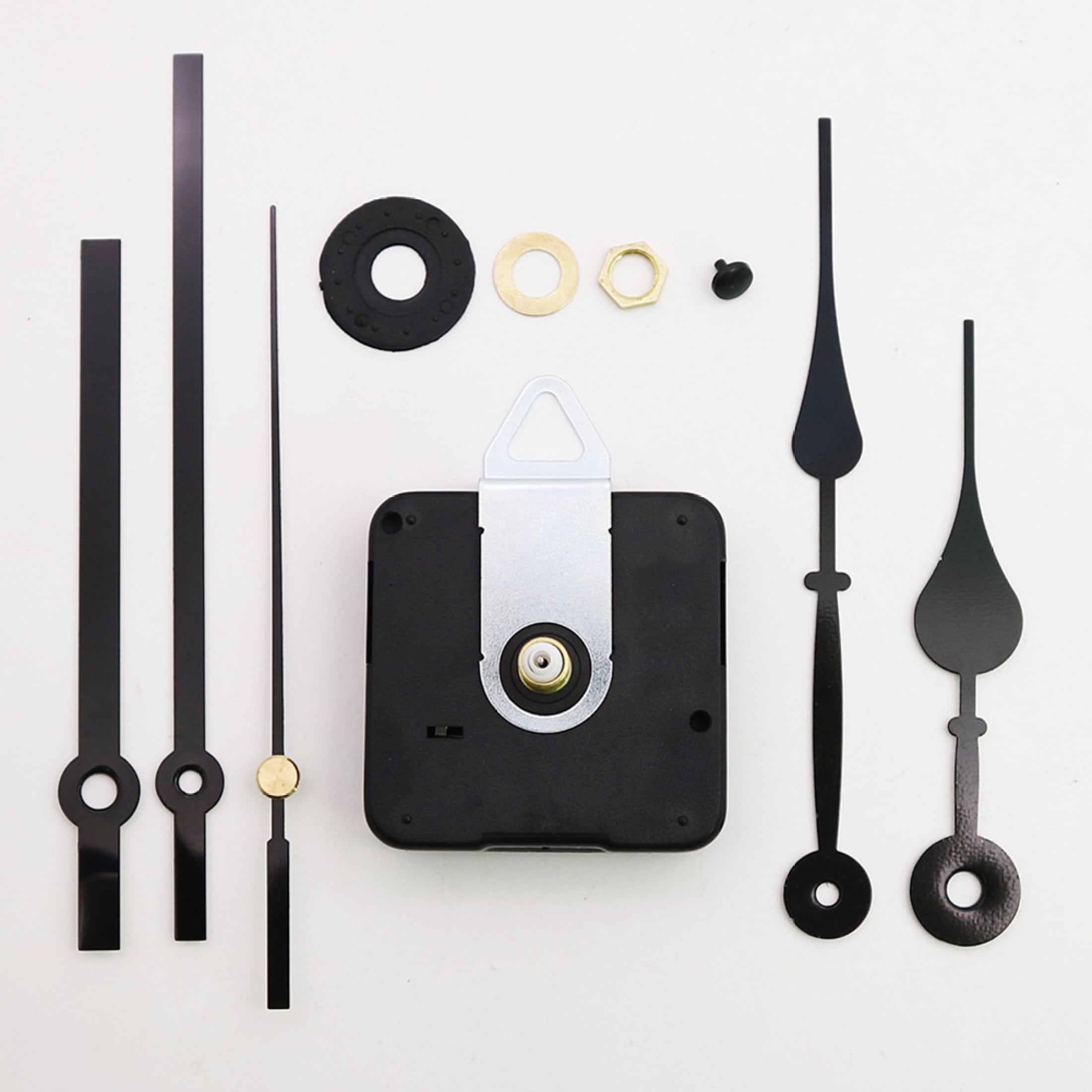 EUBUY Metal Hand Silent Movement DIY Clock Movement Hands Scan Clock ...