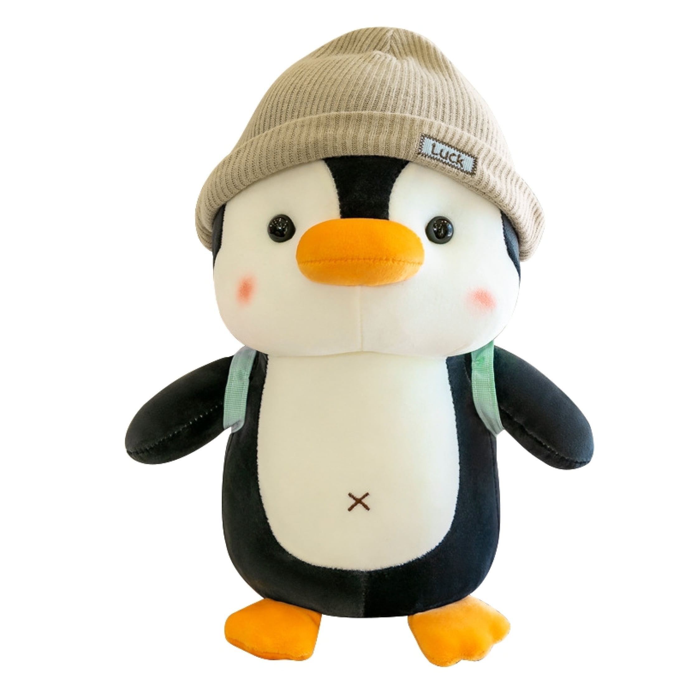 EUBUY Plush Toy Backpack Penguin Plush Toy Grey 45cm - Walmart.com