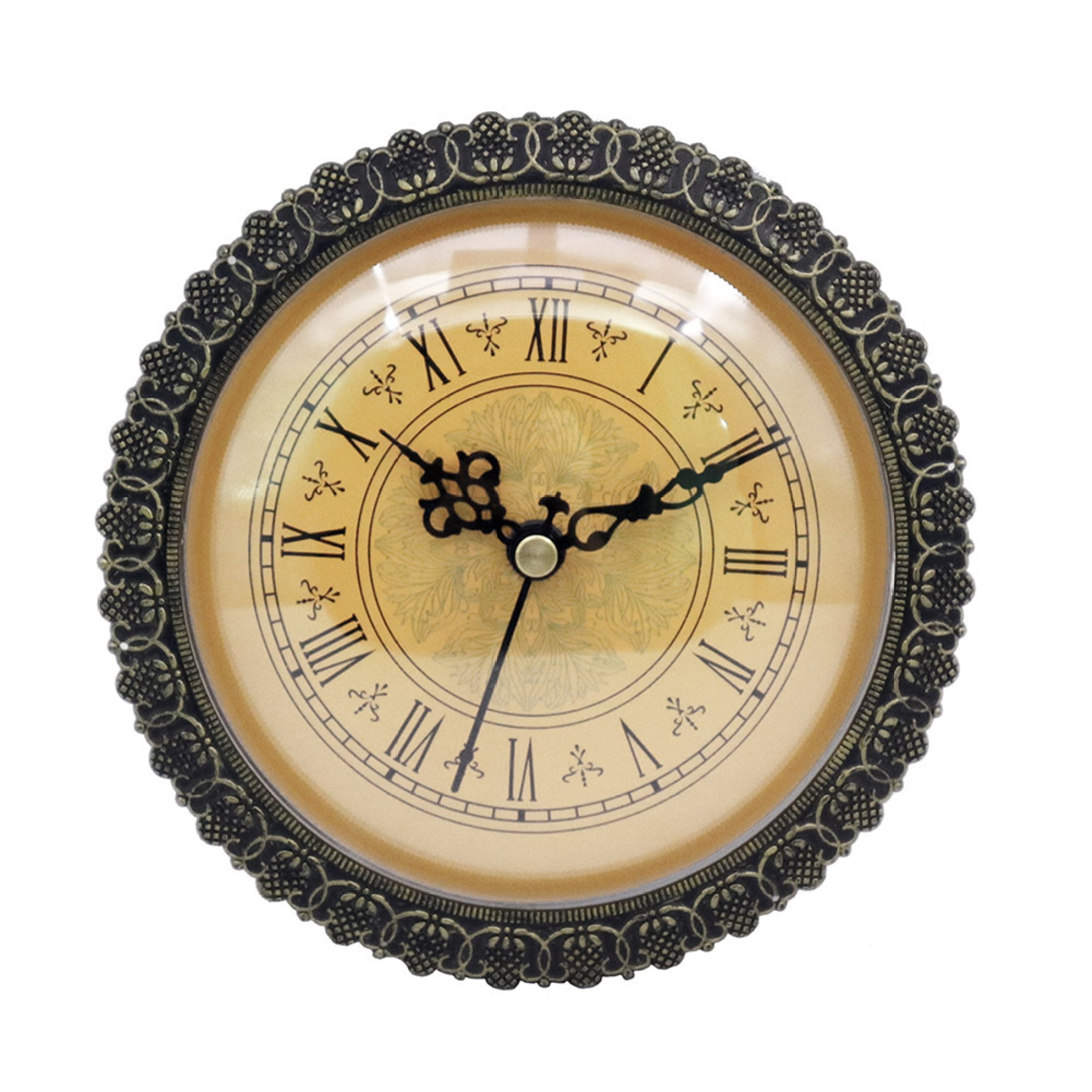 EUBUY Quartz Clock Silent Without Ticks 150mm Diameter Battery Powered ...