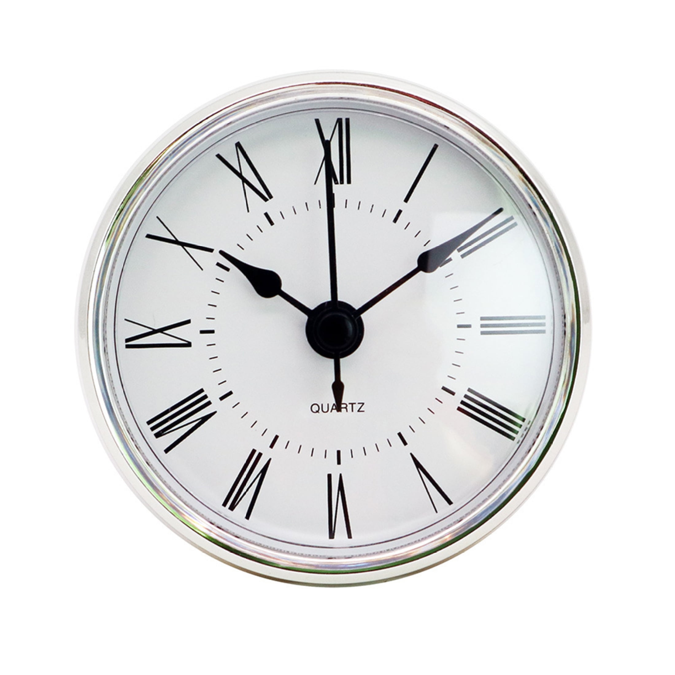 EUBUY Quartz Clock Silent Without Ticks Battery Powered Diameter 70mm ...