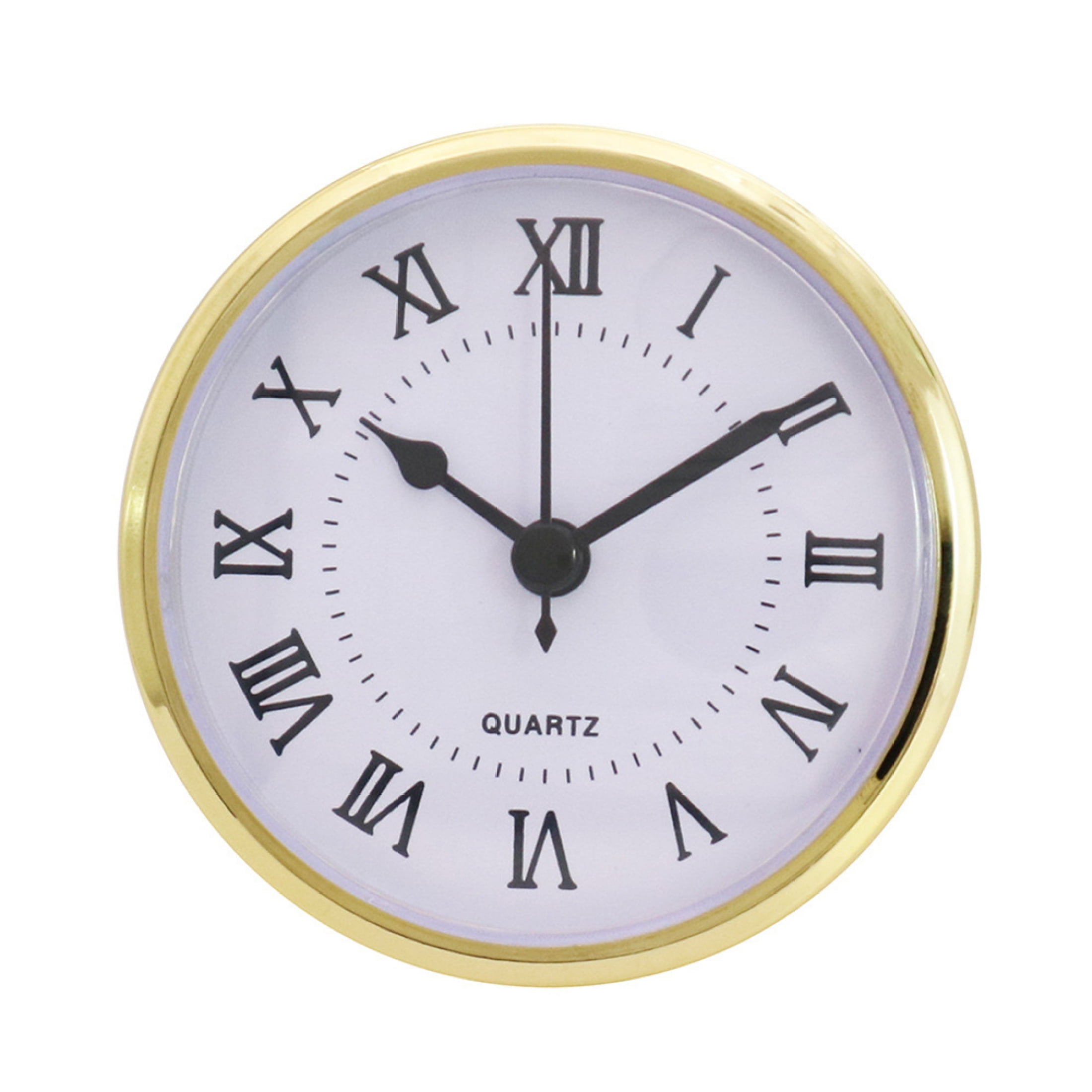 EUBUY Quartz Clock Silent Without Ticks Creative Round Home Clock for ...