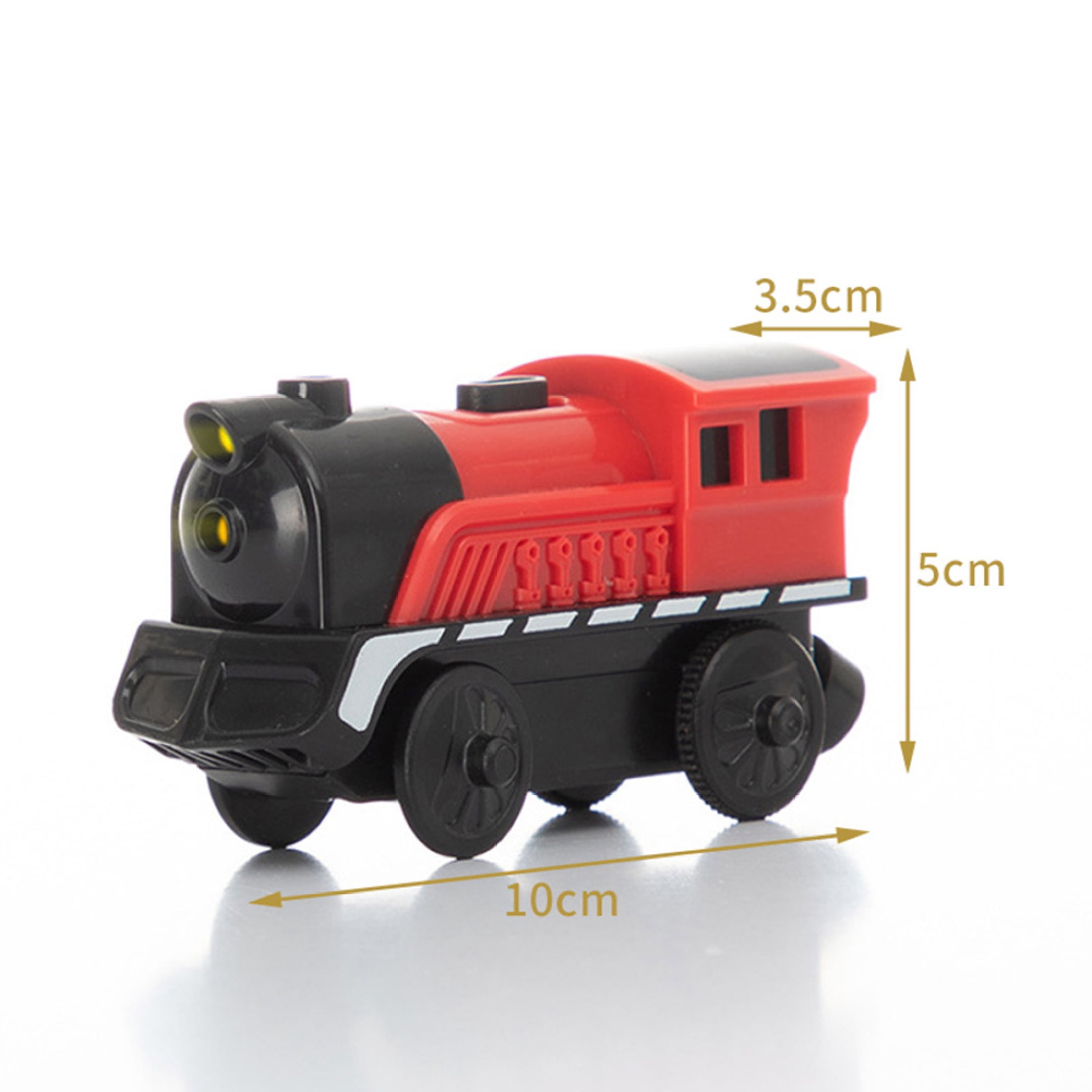 EUBUY Railway Locomotive Toy Train Battery Operated Railway Locomotive ...