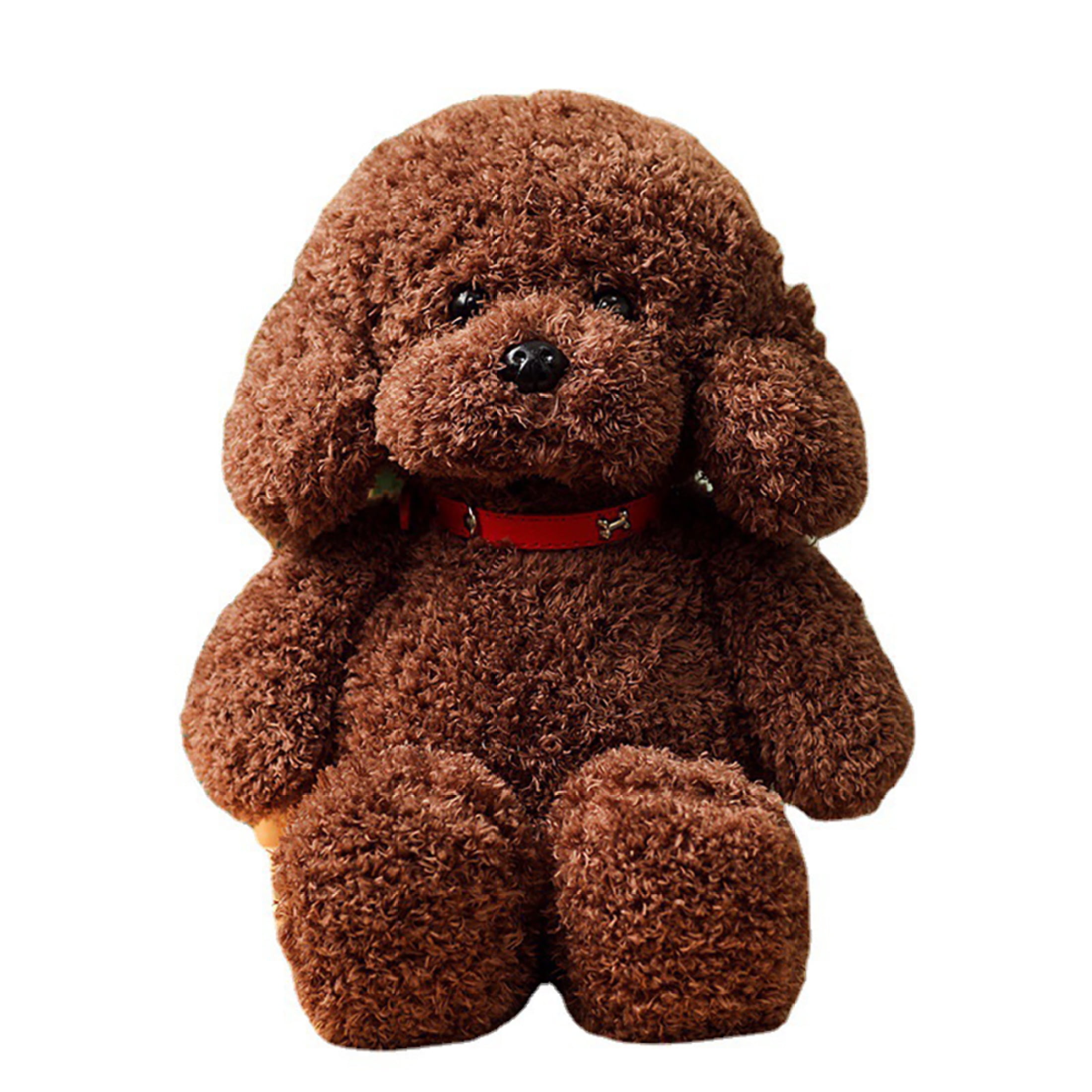 EUBUY Teddy Dog Doll Plush Toy Simulation Dog Toy Children Kids Curly ...