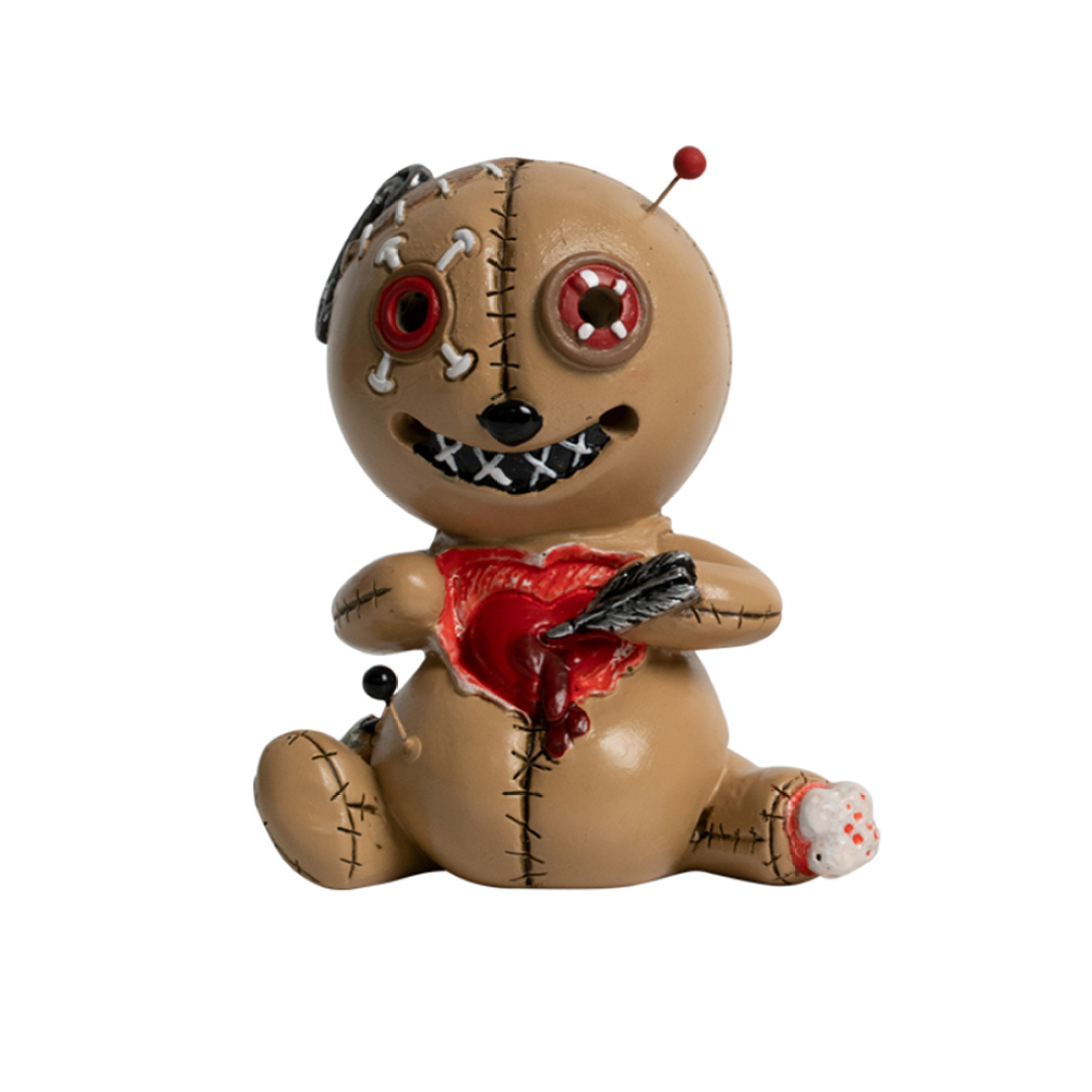 EUBUY Voodoo Doll Incense Burner Holder for Desktop Indoor Halloween ...