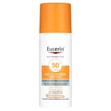 Eucerin SPF50+ Sunscreen Protection, Medium Tinted Oil Control Gel ...