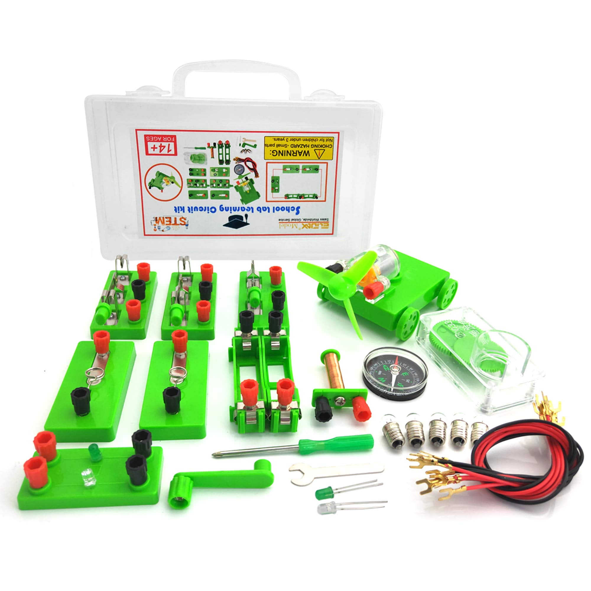 Eudax Physics Science Lab Learning Circuit Kit Electricity Experiment