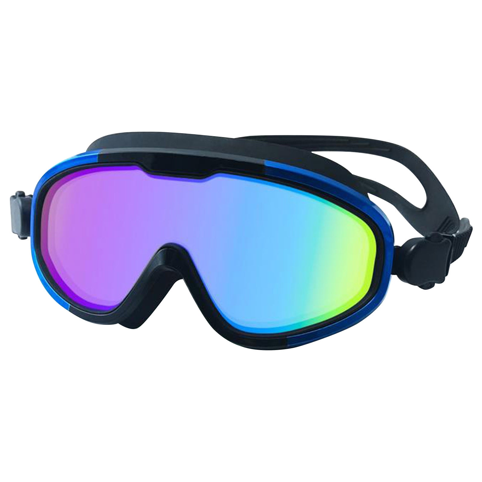 EUDIDV Adjustable Swim Goggles,Adult Anti- Goggles Big Frame HD And ...