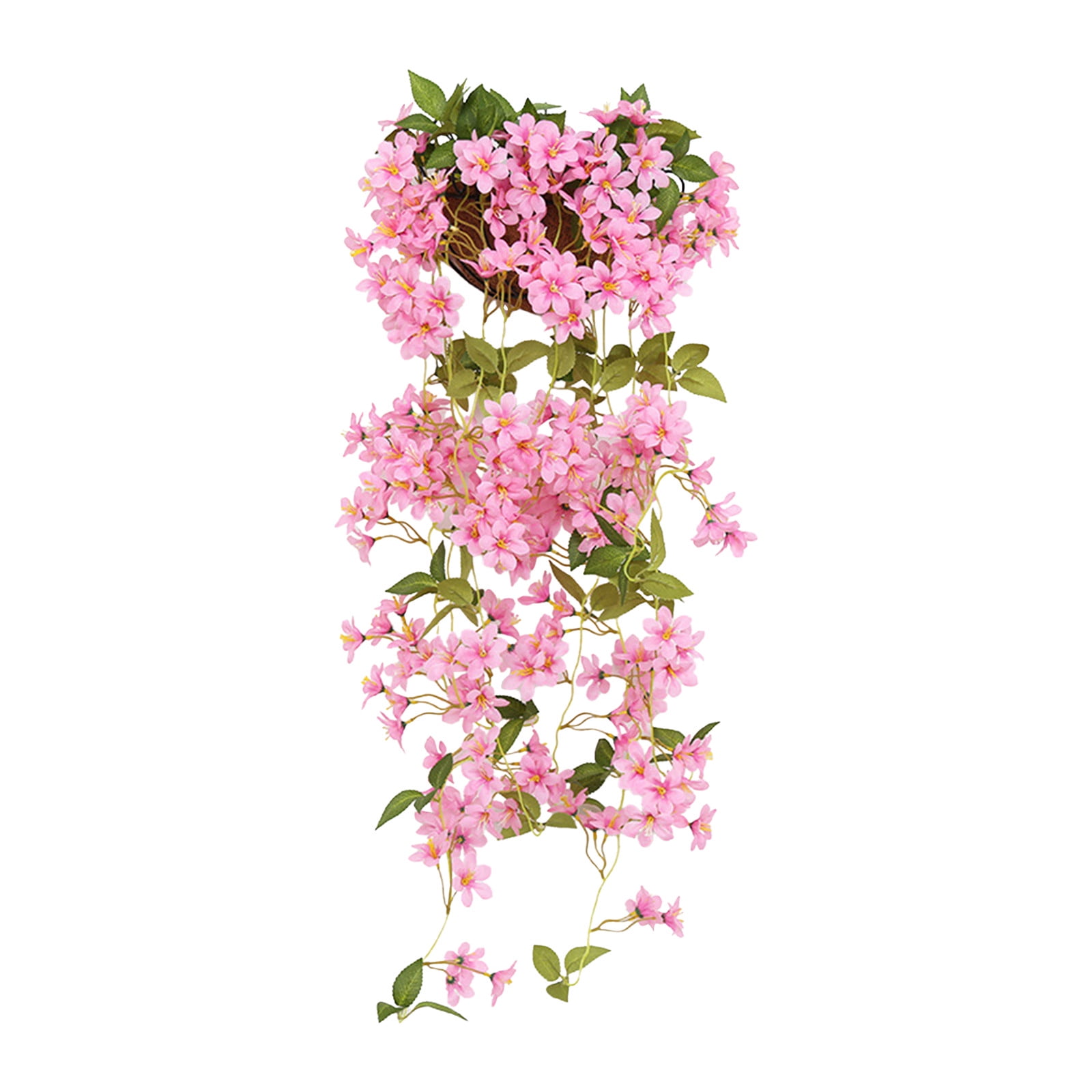 EUDIDV Artificial Flowers Simulation Of Spring Flowers Wall Hanging ...