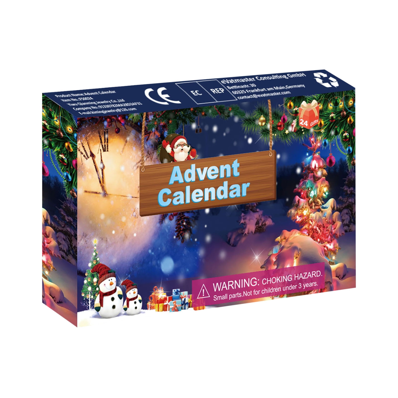 EUDIDV Christmas Decorations Mollusk countdown Christmas Advent ...