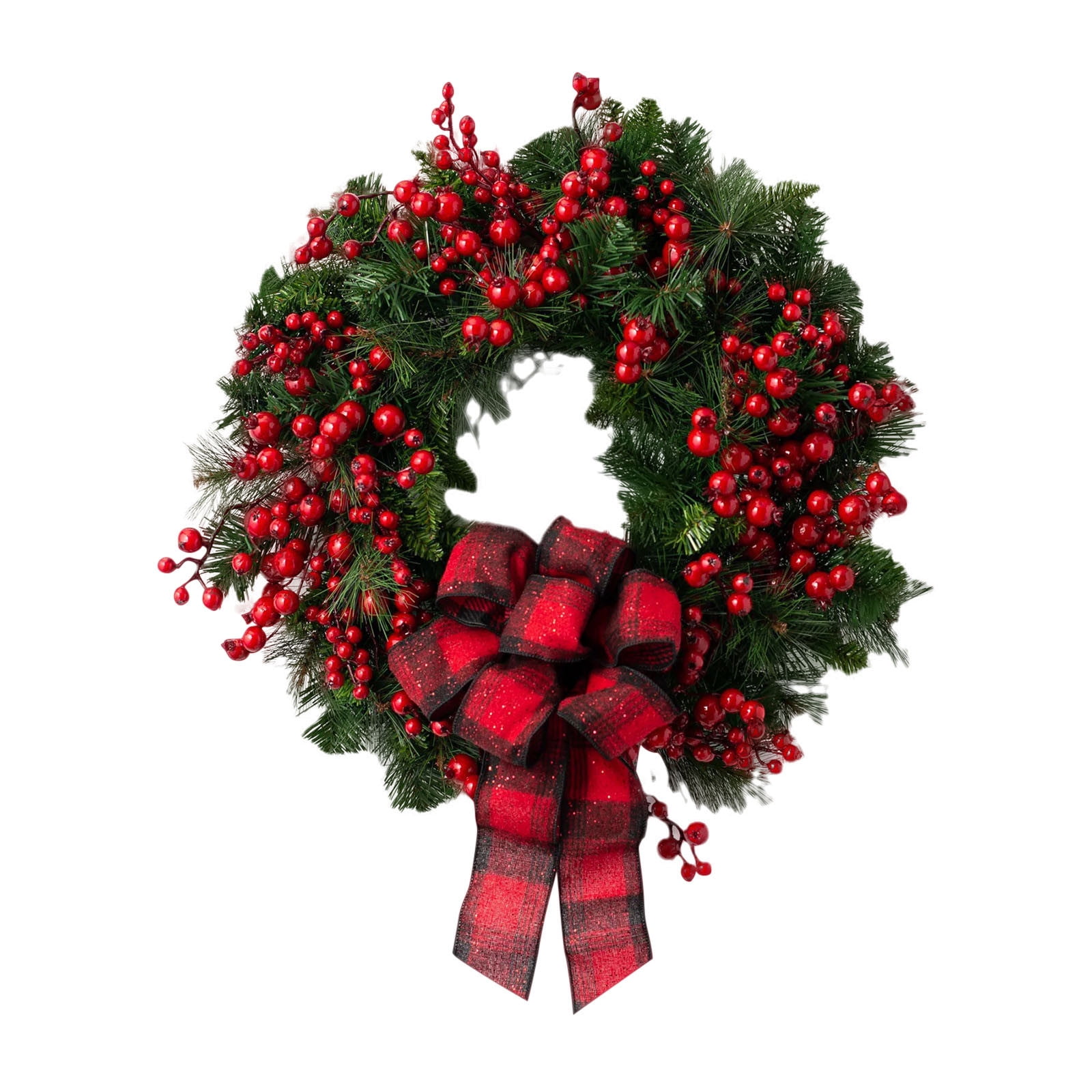 EUDIDV Christmas Decorations Ring decorations Mixed Red Berries A ...