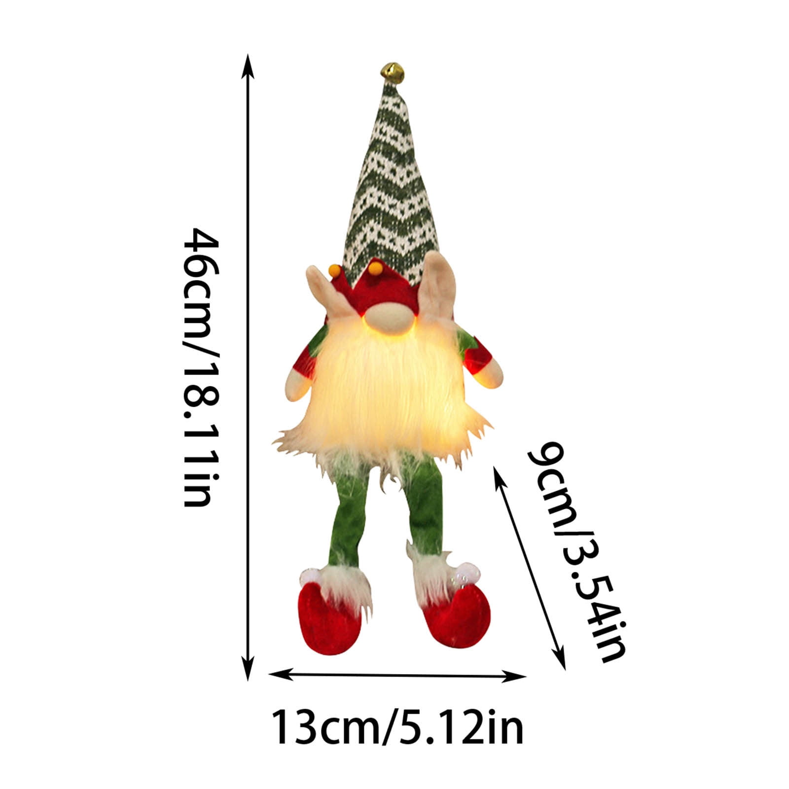 EUDIDV Christmas Lights Christmas Decorations Christmas Elves With ...
