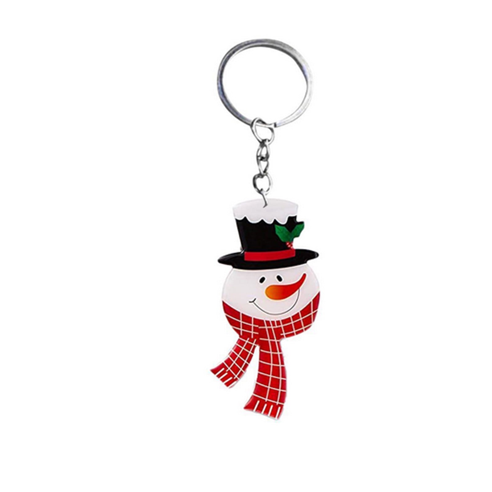 EUDIDV Christmas Products Acrylic Christmas Key Chain Creative ...