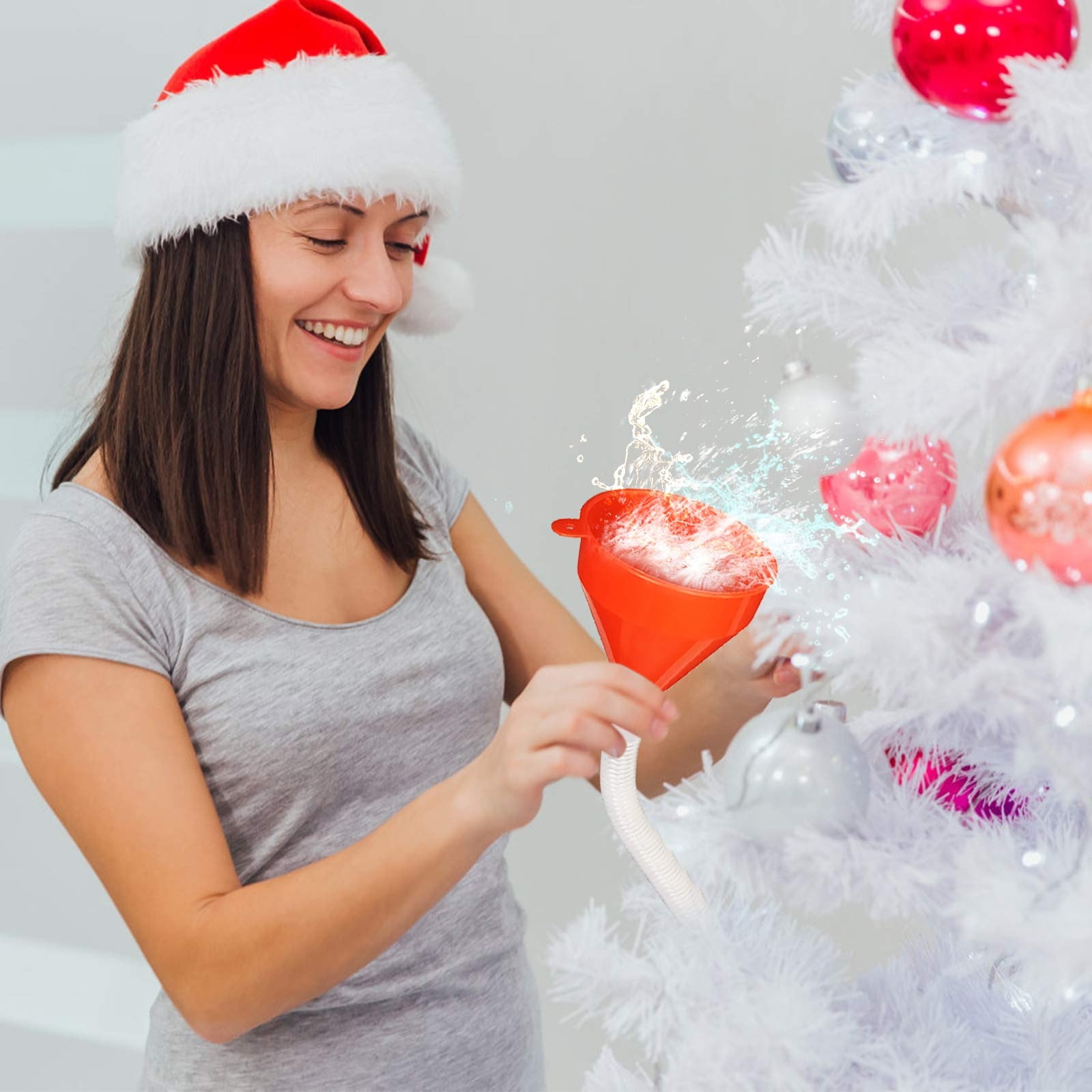 EUDIDV Christmas Products Christmas Tree Watering Funnel Longer Tree ...