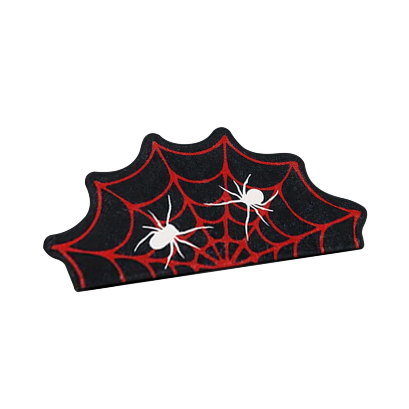 EUDIDV Creepy Carpet Halloween Spider's Web Area Rug Spooky Gothic Mat ...