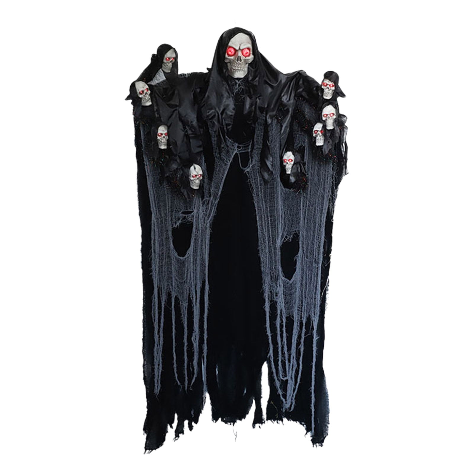 EUDIDV Creepy Halloween Props Halloween Hanging Ghost Electric Luminous ...